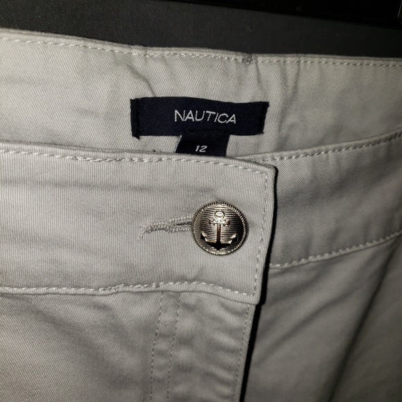 Nautica | Pants & Jumpsuits | Nautica Gray Khaki Ankle Pants | Poshmark